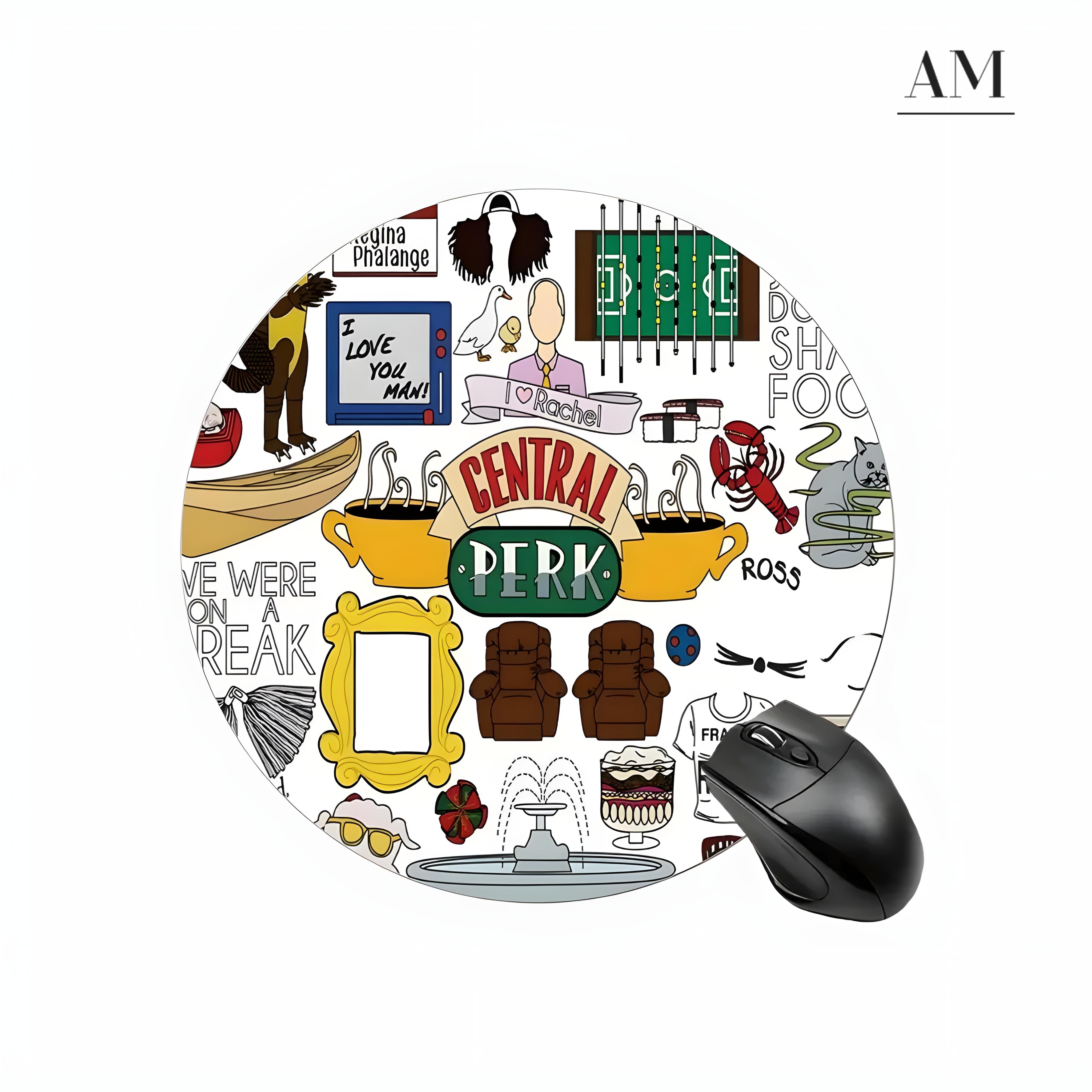 FRIENDS Mouse Pad – ALLES wat MOOI is